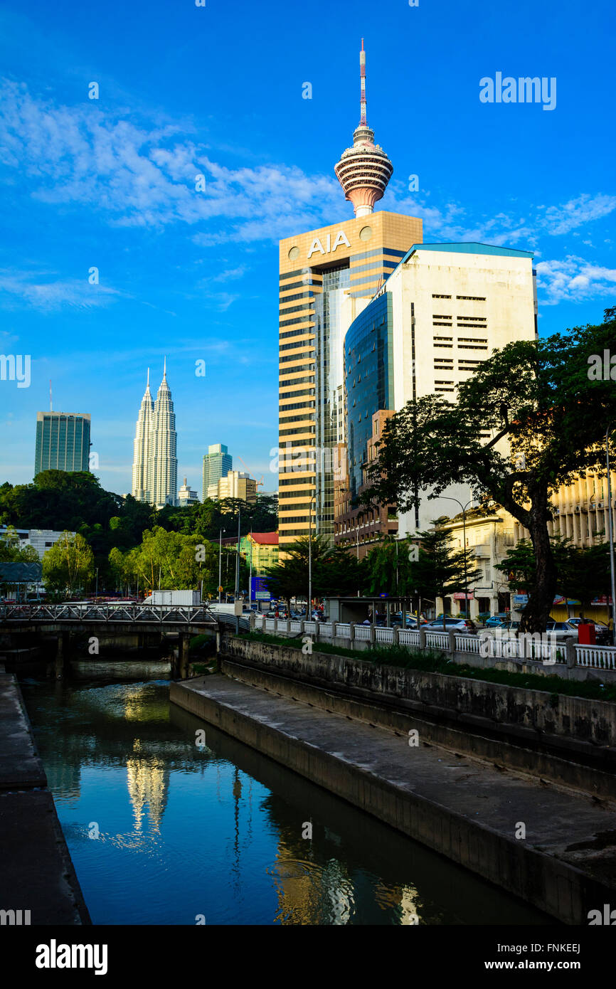 Petronas Twin Towers, the Kuala Lumpur most prominent landmark. They ...