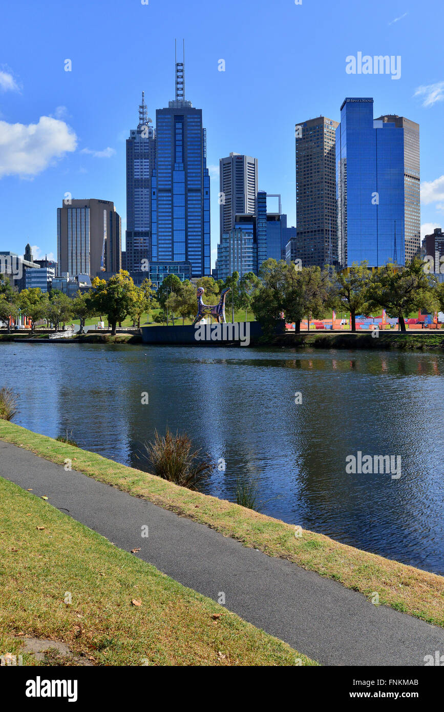 Melbourne cbd victoria australia hi-res stock photography and images ...