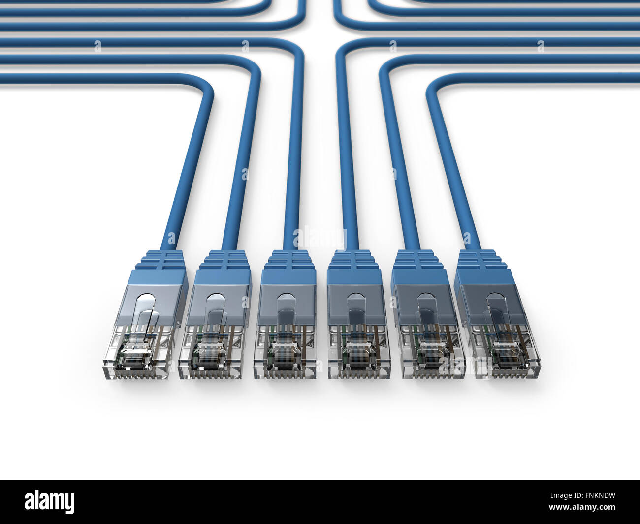 Networking, Network cables, LAN cables Stock Photo - Alamy