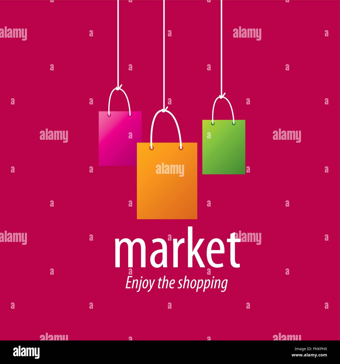 vector shopping logo Stock Vector Image & Art - Alamy