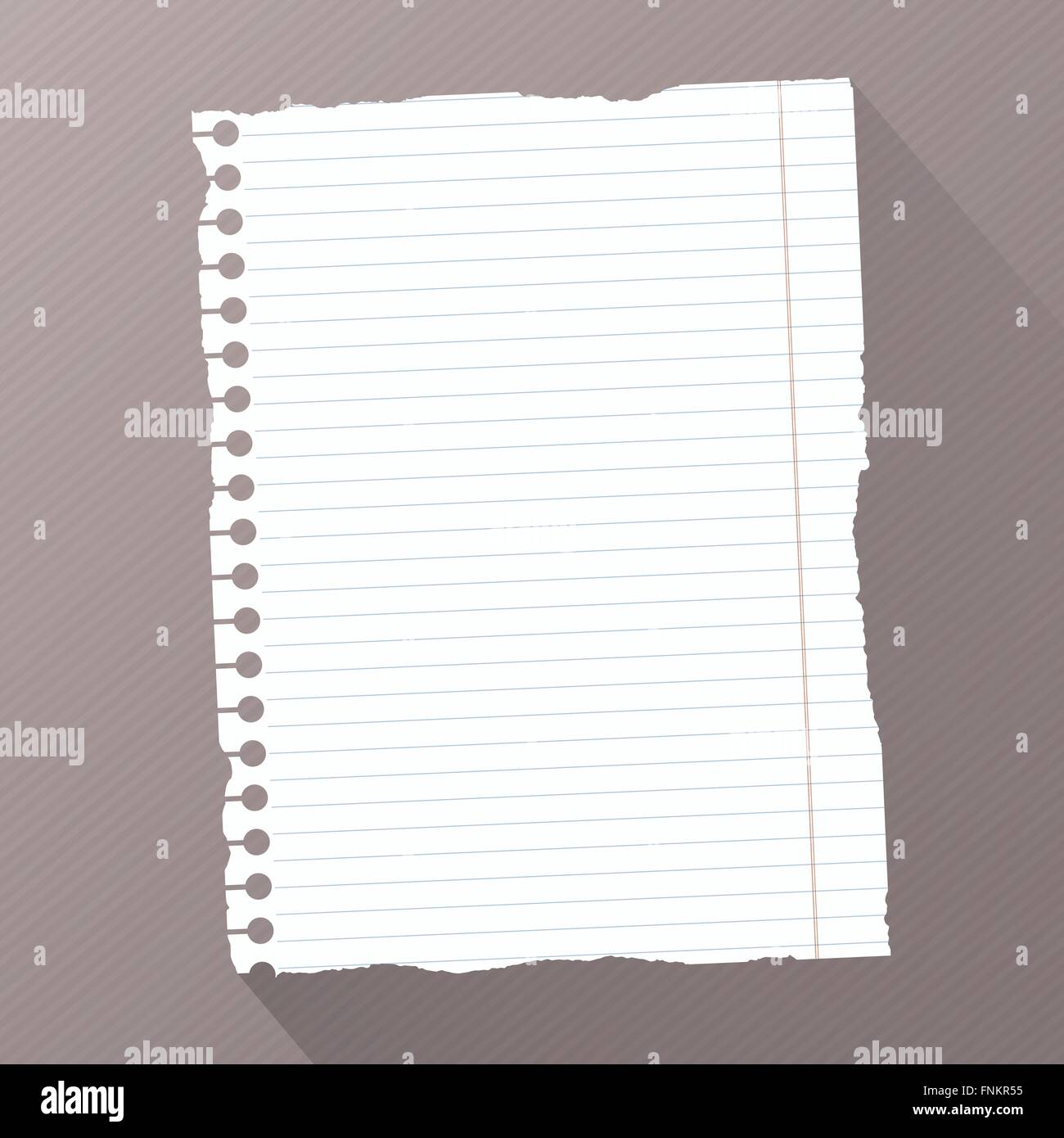 Ripped Notebook Paper