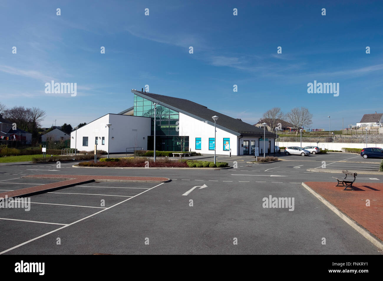 Amlwch Surgery Anglesey North Wales Uk Stock Photo - Alamy