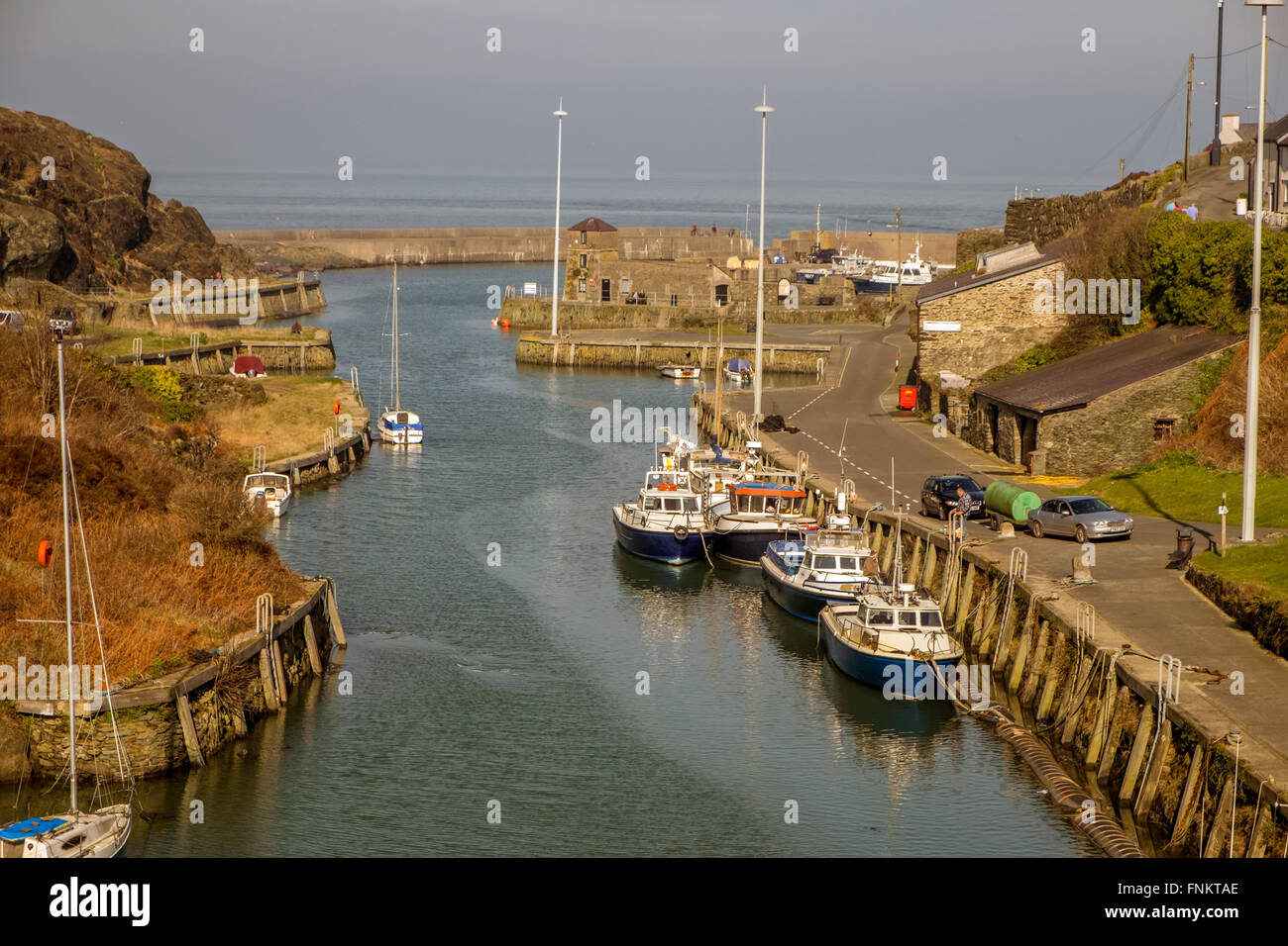 Amlwch Port Harbour Amlwch Anglesey North Wales Uk, watch Tower ...