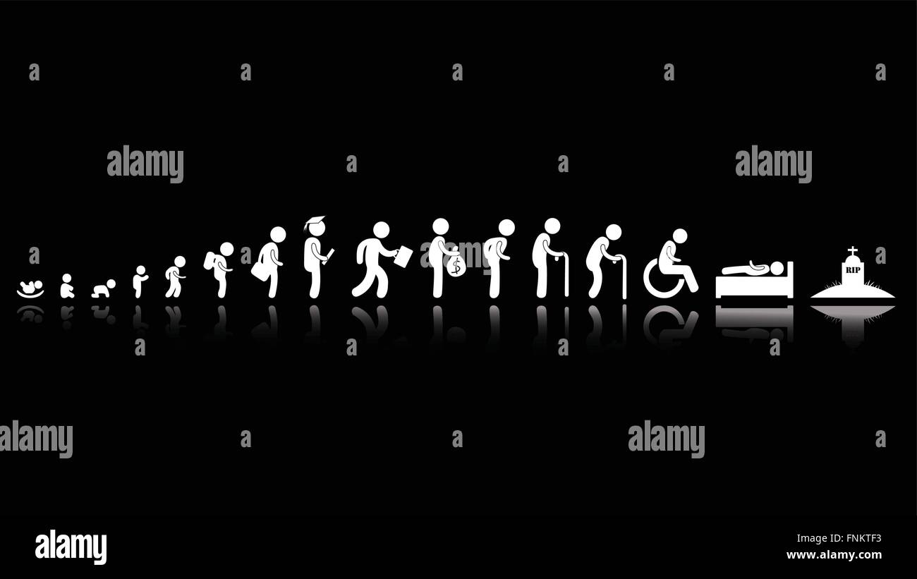 Pedestrian way Stock Vector Images - Alamy