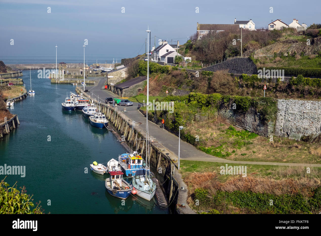 Amlwch Port Harbour Amlwch Anglesey North Wales Uk, watch Tower ...
