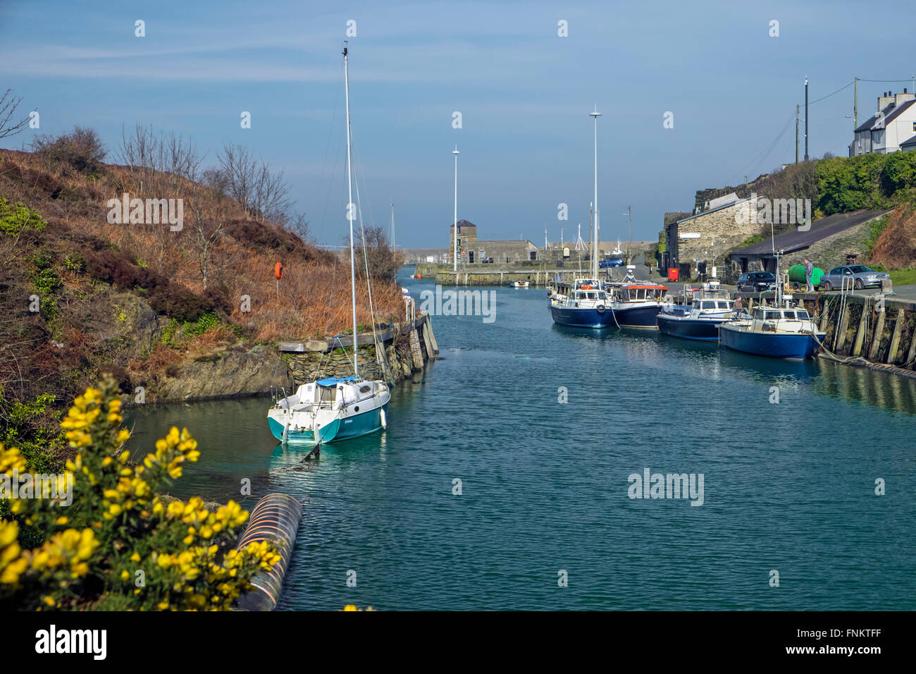 Amlwch Port Harbour Amlwch Anglesey North Wales Uk, watch Tower ...