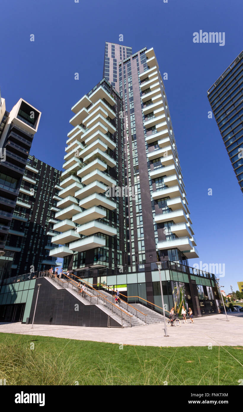 Italy, Lombardy, Milan, Porta Nuova, Solaria Tower Stock Photo - Alamy