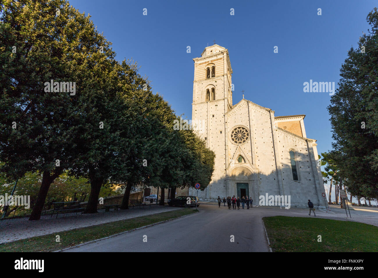 Italy, Marche, Fermo, the Duomo, interior view Stock Photo - Alamy