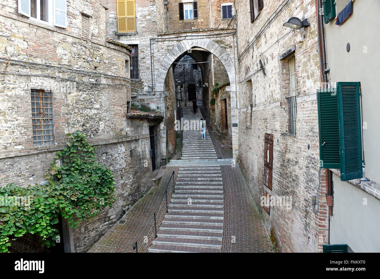 Italy, Umbria, Perugia, ancient aqueduct Stock Photo - Alamy