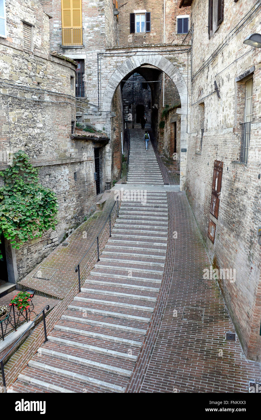 Italy, Umbria, Perugia, ancient aqueduct Stock Photo - Alamy