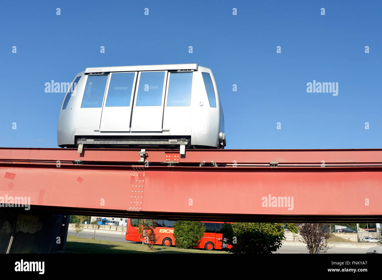 Italy, Umbria, Perugia, the Minimetrò Stock Photo - Alamy
