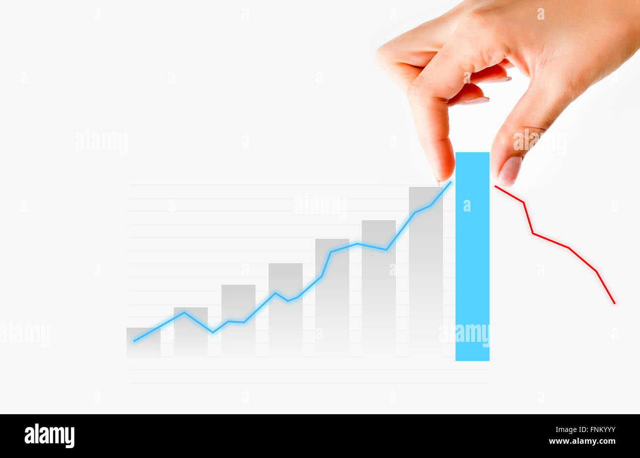 Sales increase chart hi-res stock photography and images - Alamy