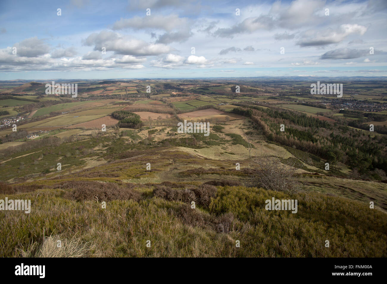 Melrose town scottish borders hi-res stock photography and images - Alamy