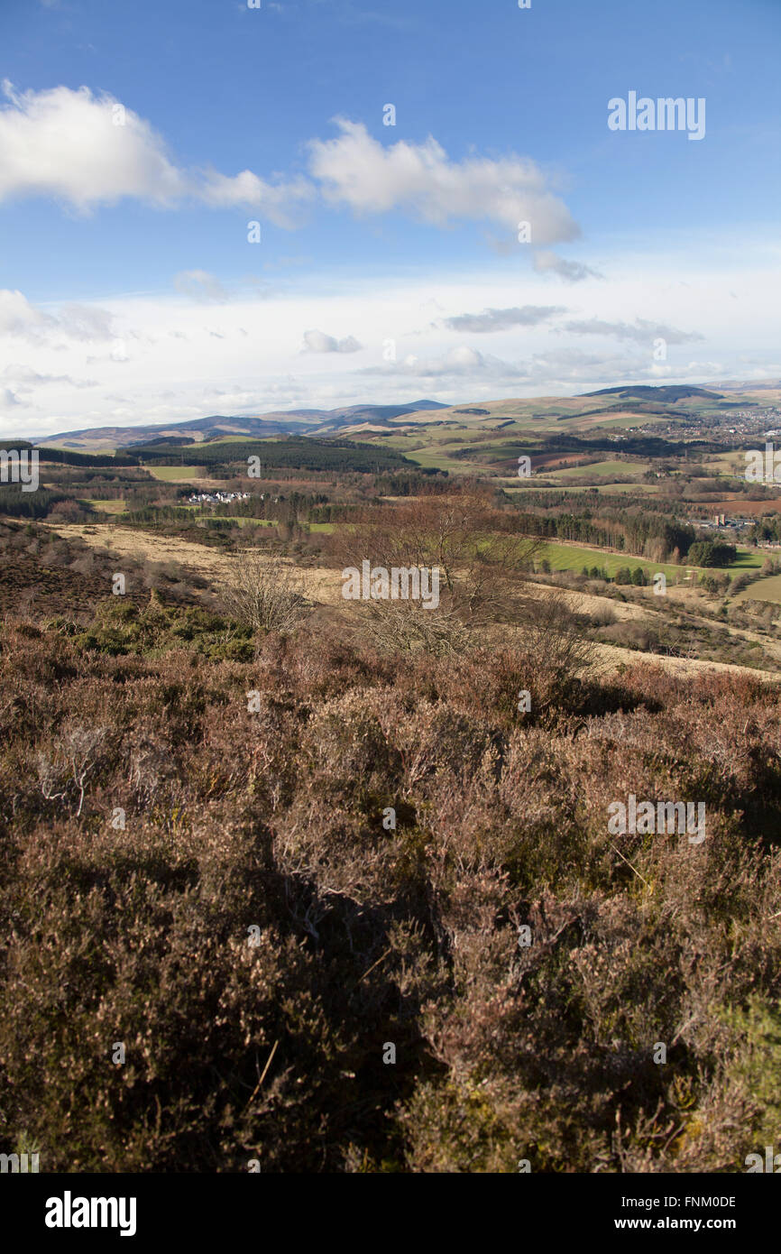 Eildon hills scottish border hi-res stock photography and images - Alamy