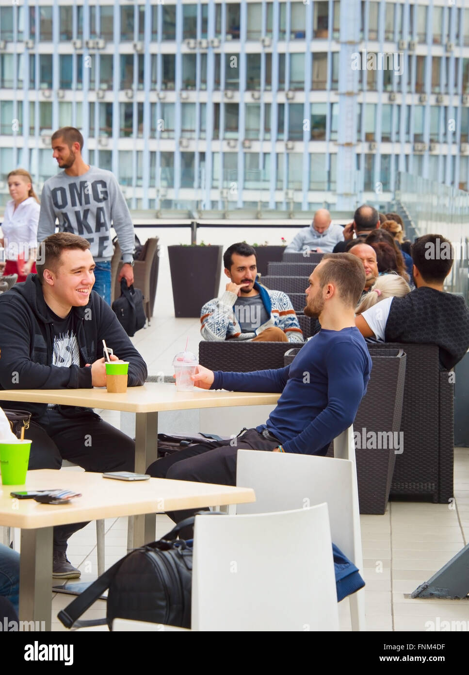 Restaurant terrace fine dining hi-res stock photography and images - Alamy