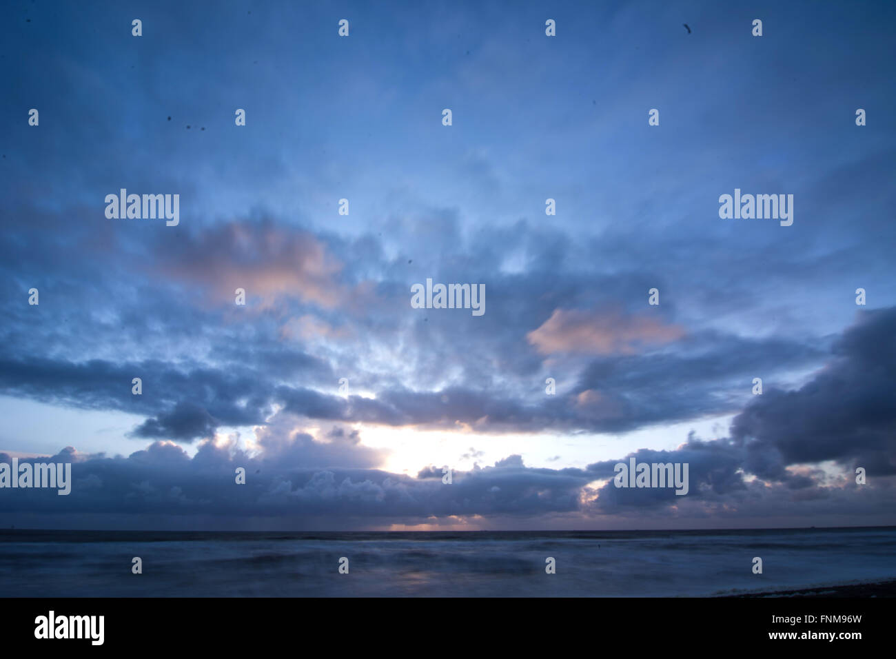 cloudscape above the dutch sea Stock Photo - Alamy