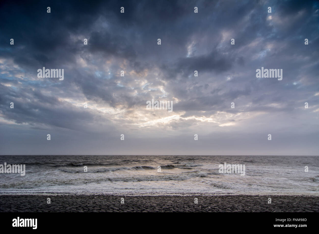 cloudscape above the dutch sea Stock Photo - Alamy