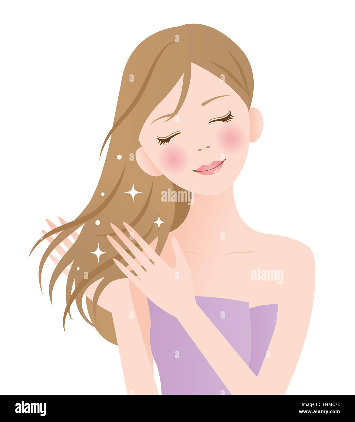 Hair cuticle hi-res stock photography and images - Alamy