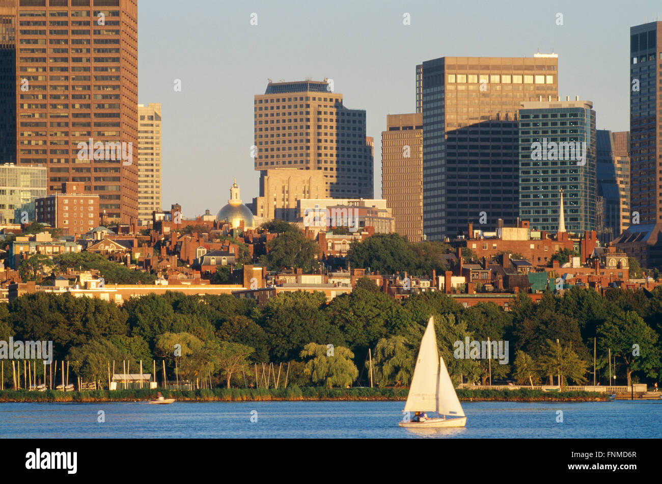 Downtown and back bay towers hi-res stock photography and images - Alamy