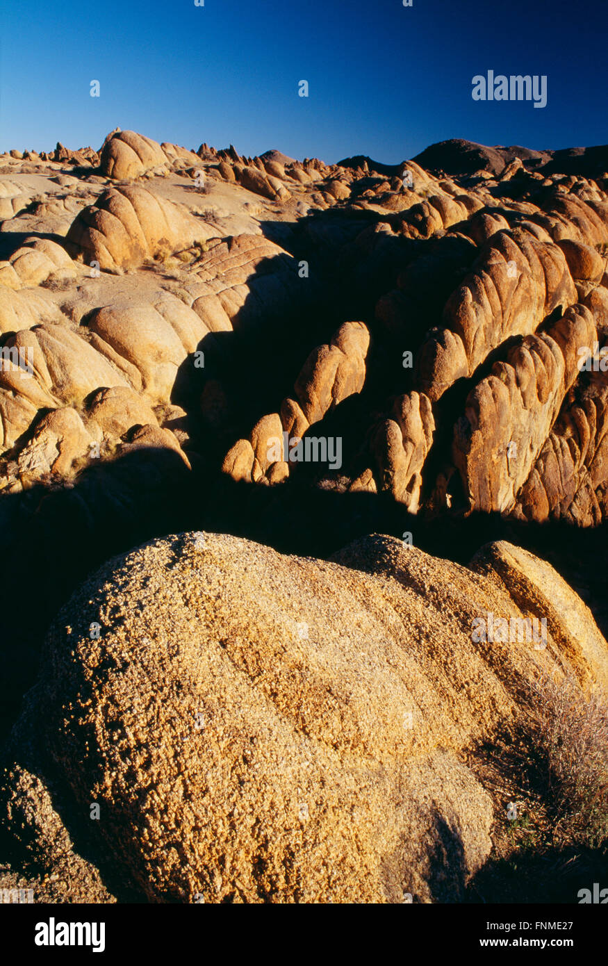 Sandstone Rock Formations, Alabama Hills, Eastern Sierra Nevada ...