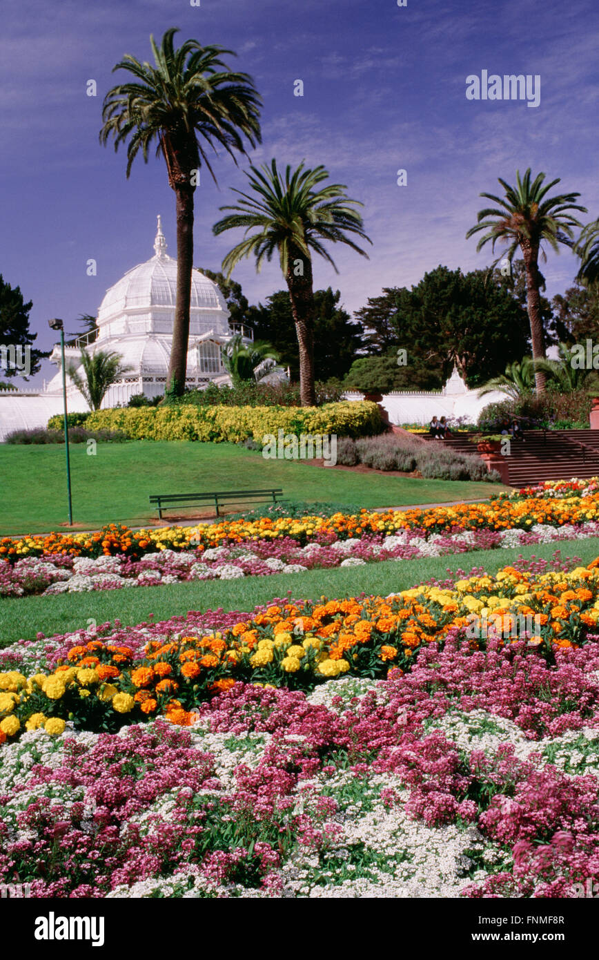 The Conservatory in Golden Gate Park, San Francisco, California, USA ...