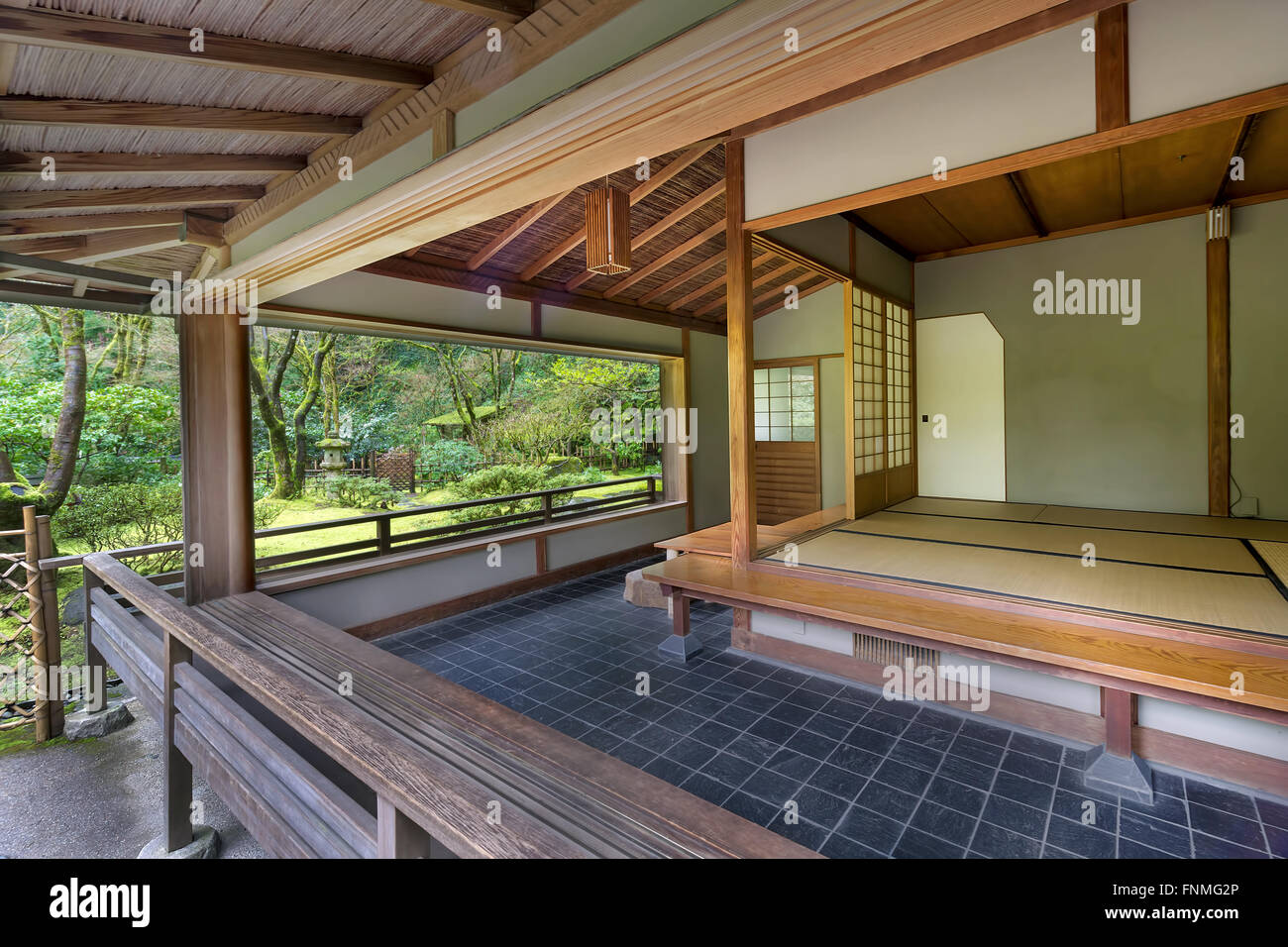 Japanese tea house garden japan hi-res stock photography and images - Alamy
