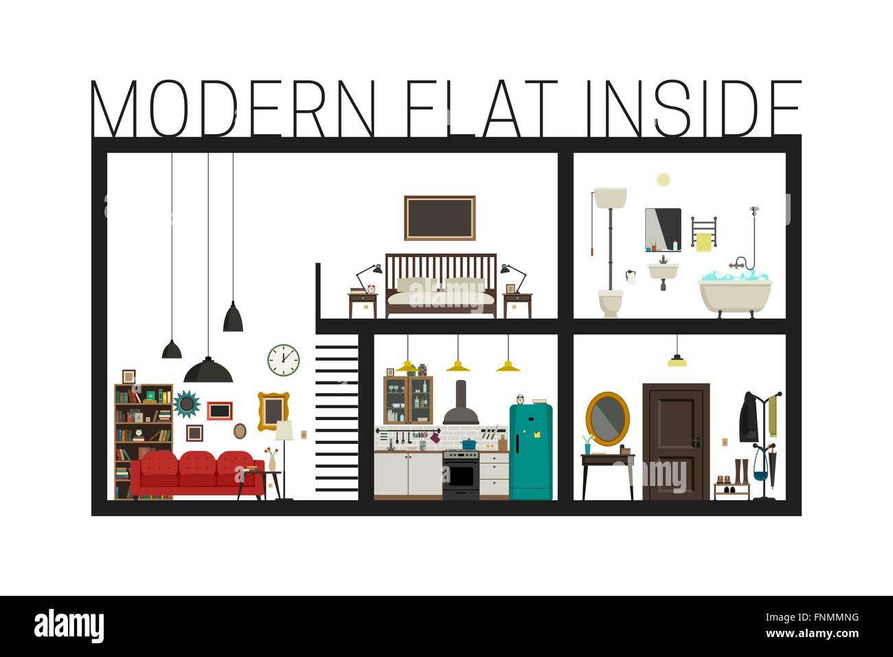 Modern car interior Cut Out Stock Images & Pictures - Alamy