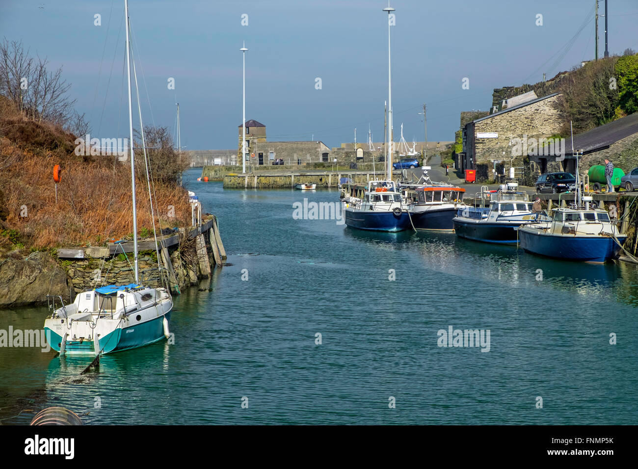 Amlwch Port Harbour Amlwch Anglesey North Wales Uk, watch Tower ...