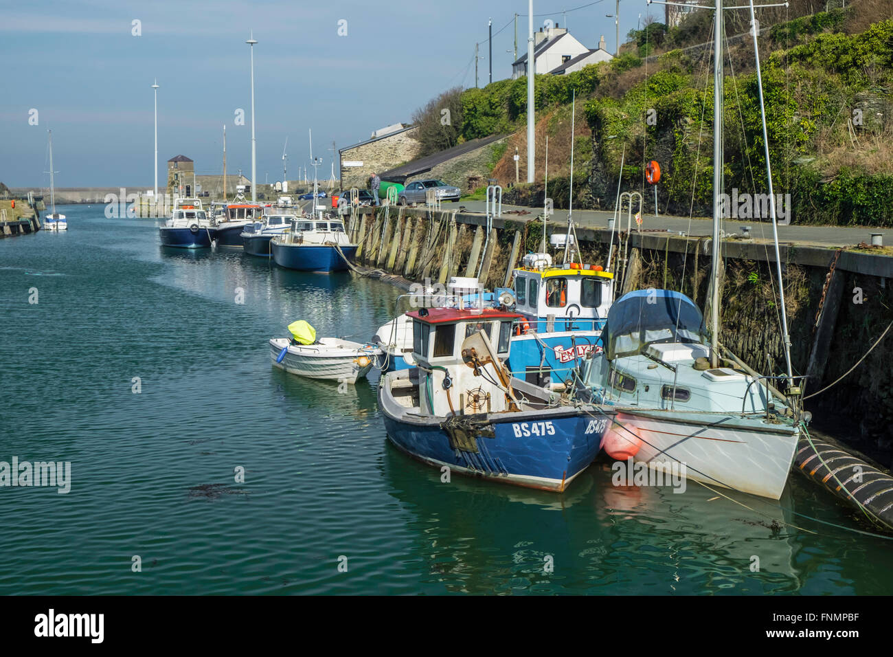 Amlwch Port Harbour Amlwch Anglesey North Wales Uk, watch Tower ...