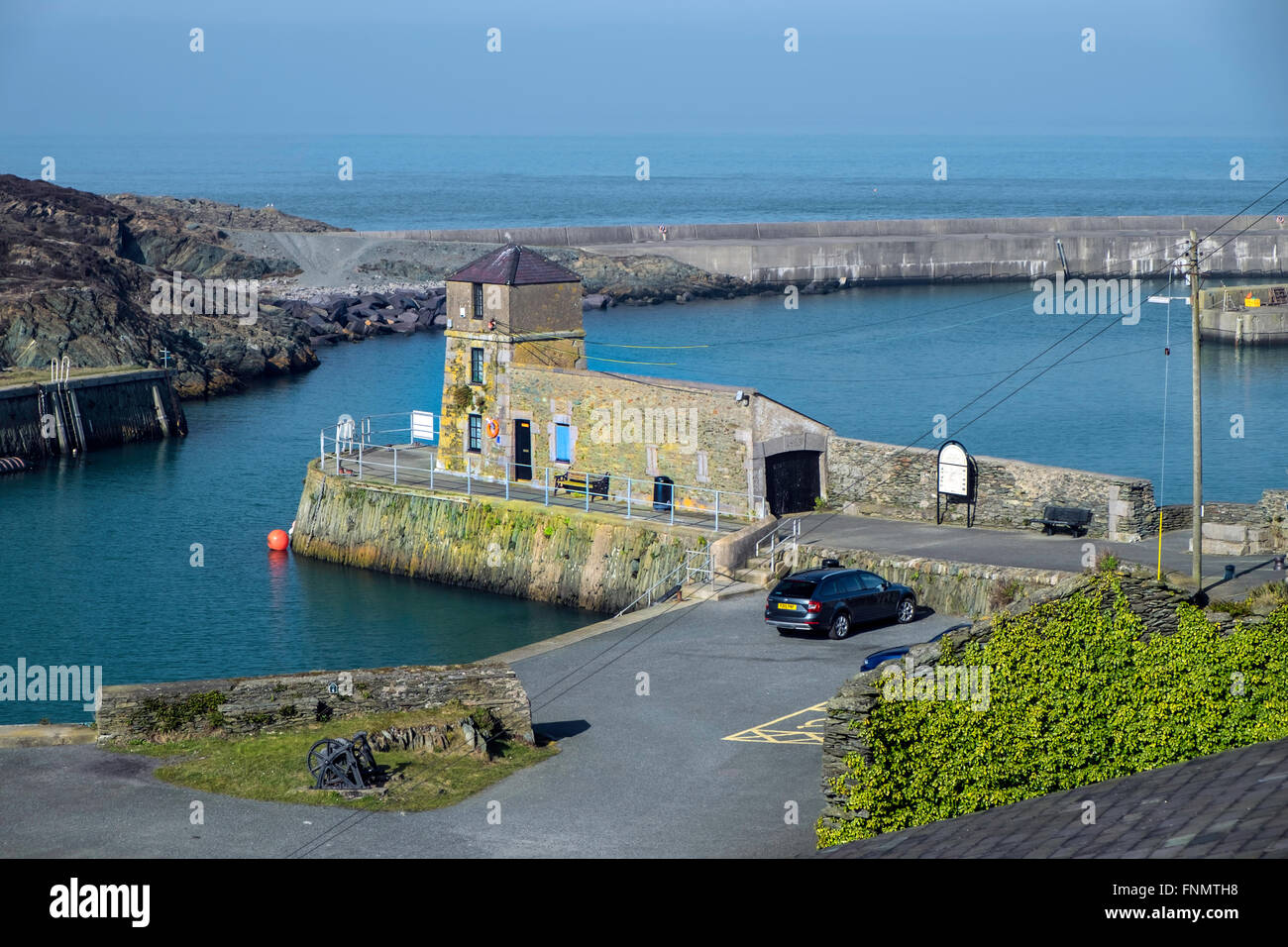 Amlwch Port Amlwch Anglesey North Wales Uk Stock Photo - Alamy
