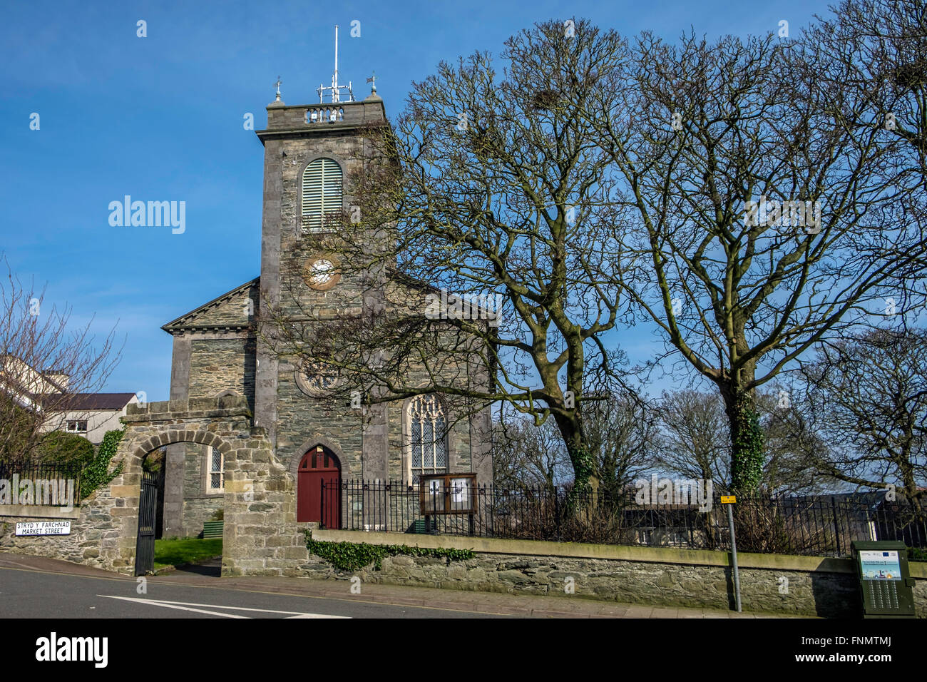 St Eleth Church Amlwch Anglesey North Wales Uk Stock Photo - Alamy