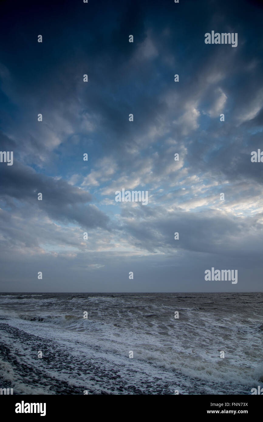 cloudscape above the dutch sea Stock Photo - Alamy