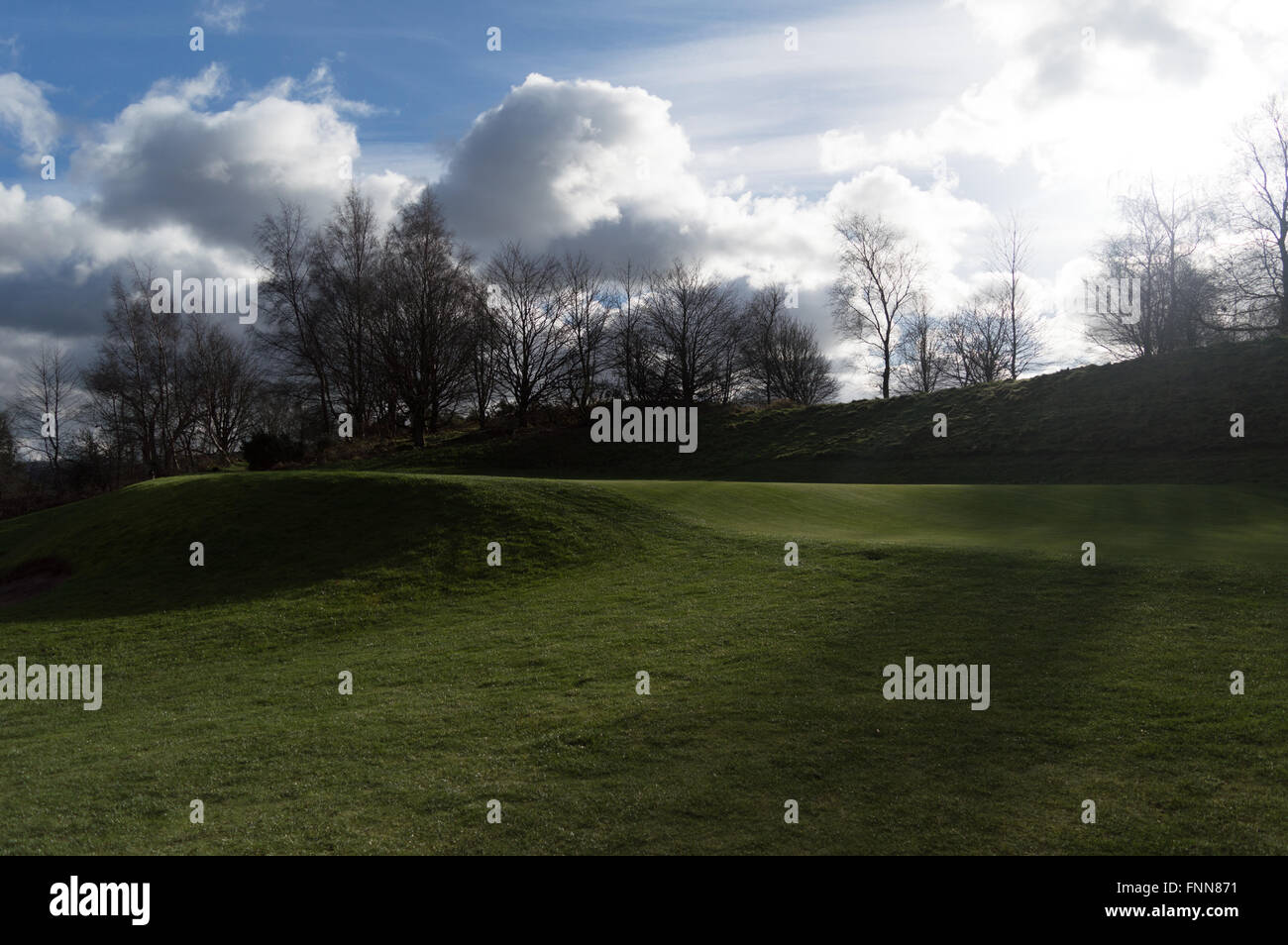 Brampton Golf Course 6th Hole Stock Photo - Alamy