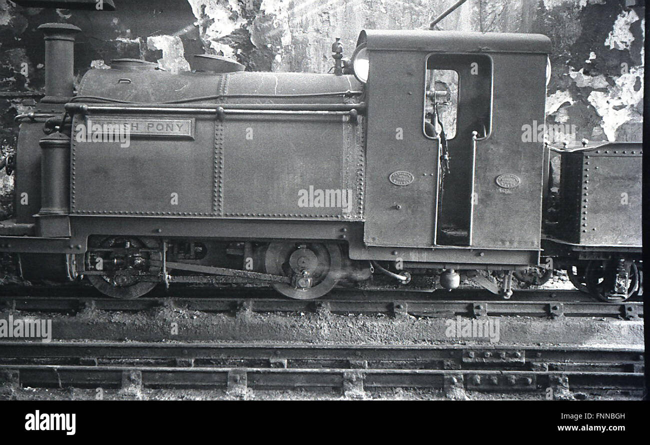 Welsh Pony, the third locomotive built for the Welsh Ffestiniog narrow ...