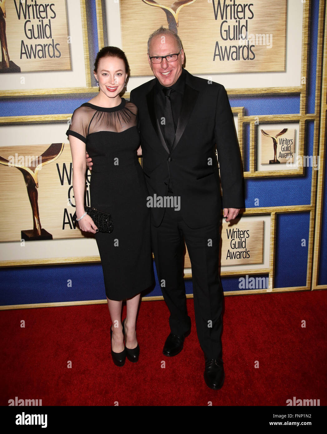 2016 Writers Guild Awards at Hyatt Regency Century Plaza - Arrivals ...