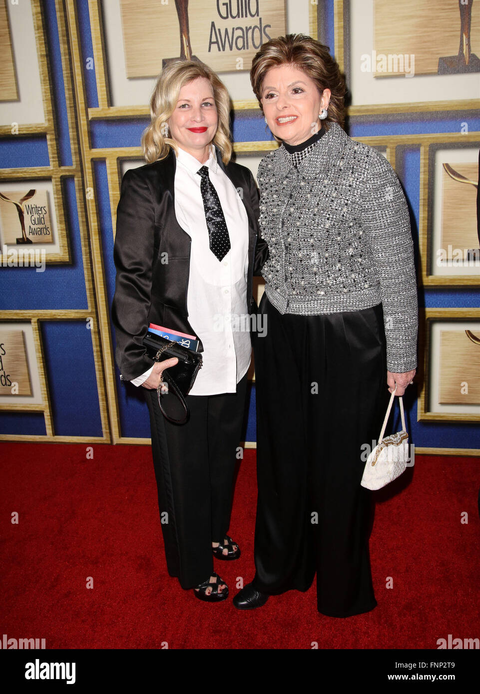 2016 Writers Guild Awards at Hyatt Regency Century Plaza - Arrivals ...