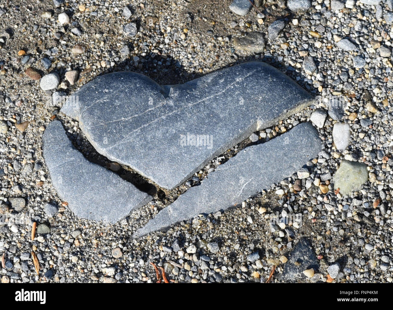Piece broken granite stone hi-res stock photography and images - Alamy