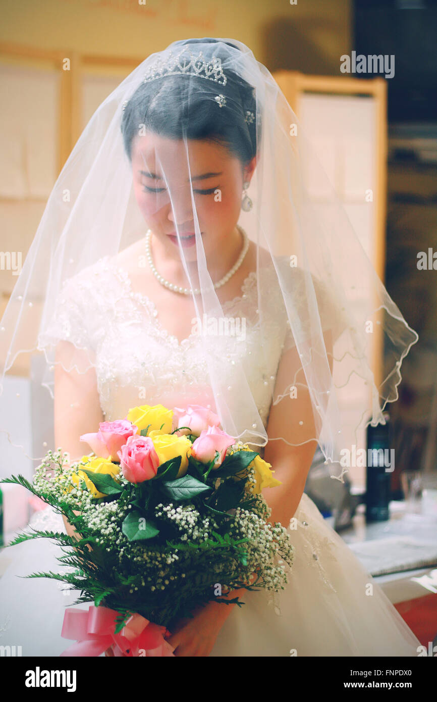 A beautiful bride Stock Photo - Alamy