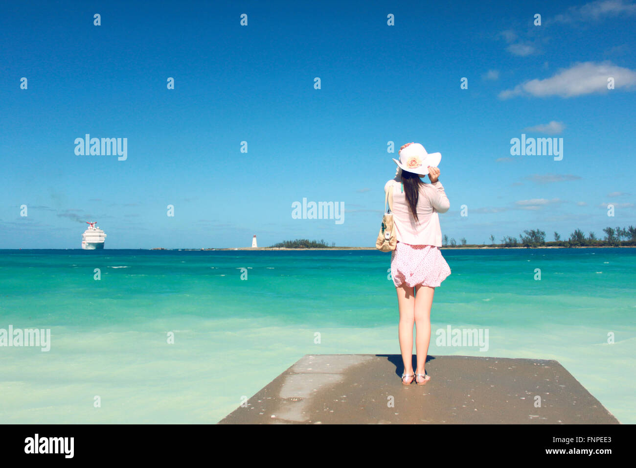 Bahamas girl hi-res stock photography and images - Alamy