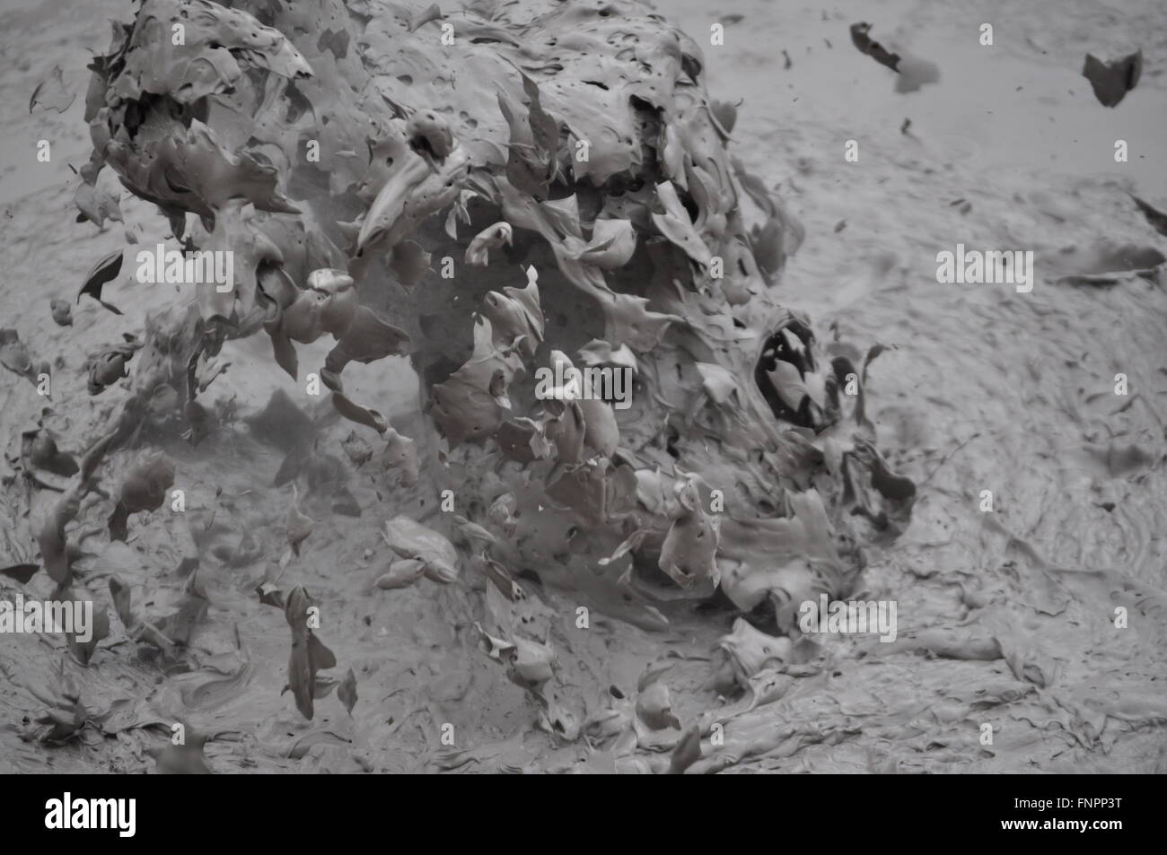 Boiling Mud in Rotorua, New Zealand Stock Photo - Alamy