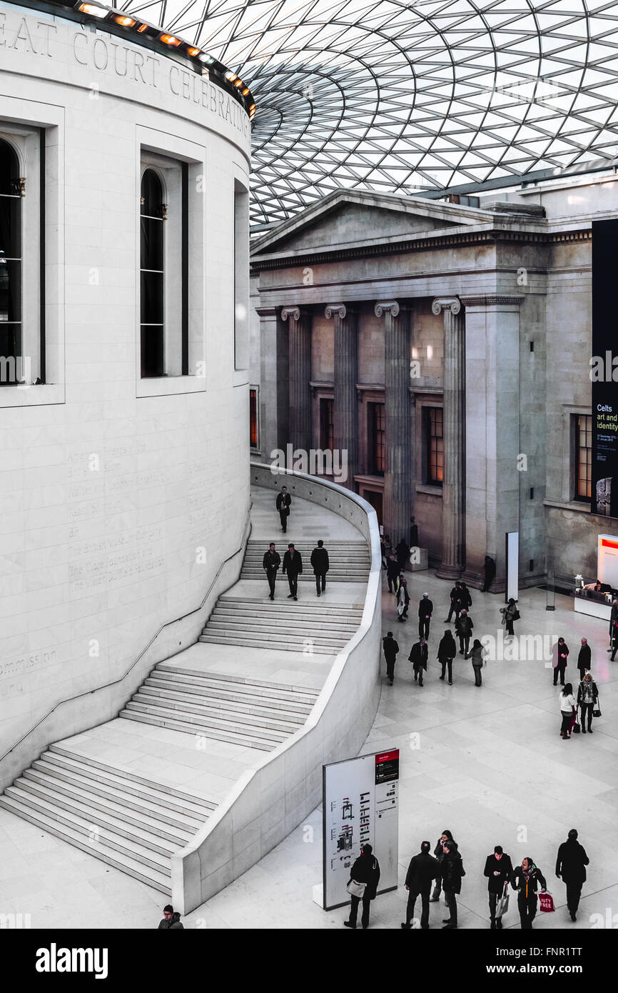 Interior of british museum hi-res stock photography and images - Alamy