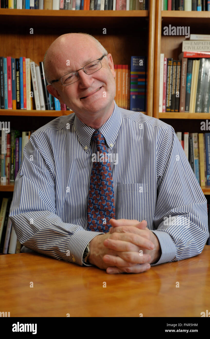 Professor Nigel Thrift Vice Chancellor, WARWICK UNIVERSITY Stock Photo ...