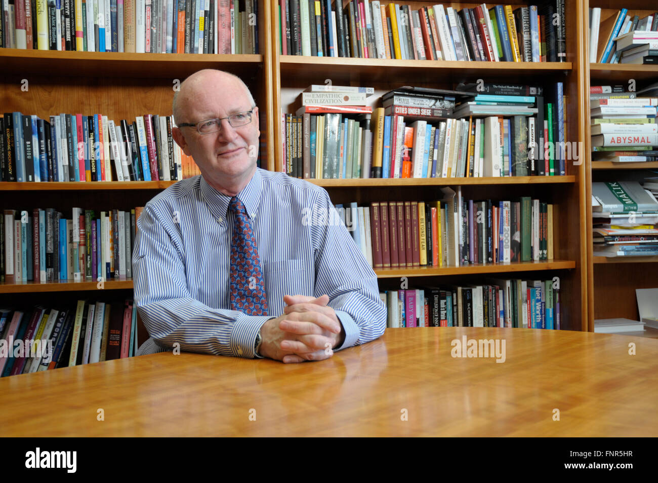 Professor Nigel Thrift Vice Chancellor, WARWICK UNIVERSITY Stock Photo ...