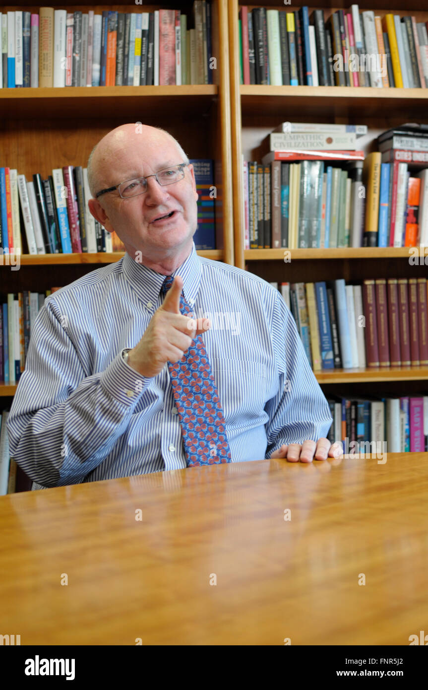 Professor Nigel Thrift Vice Chancellor, WARWICK UNIVERSITY Stock Photo ...