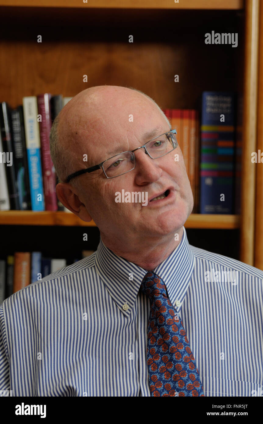 Professor Nigel Thrift Vice Chancellor, WARWICK UNIVERSITY Stock Photo ...