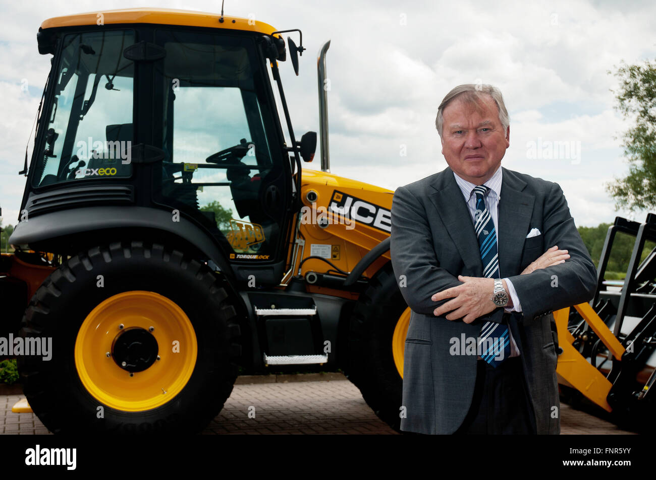 Lord Antony Bamford Chairman JCB Stock Photo - Alamy