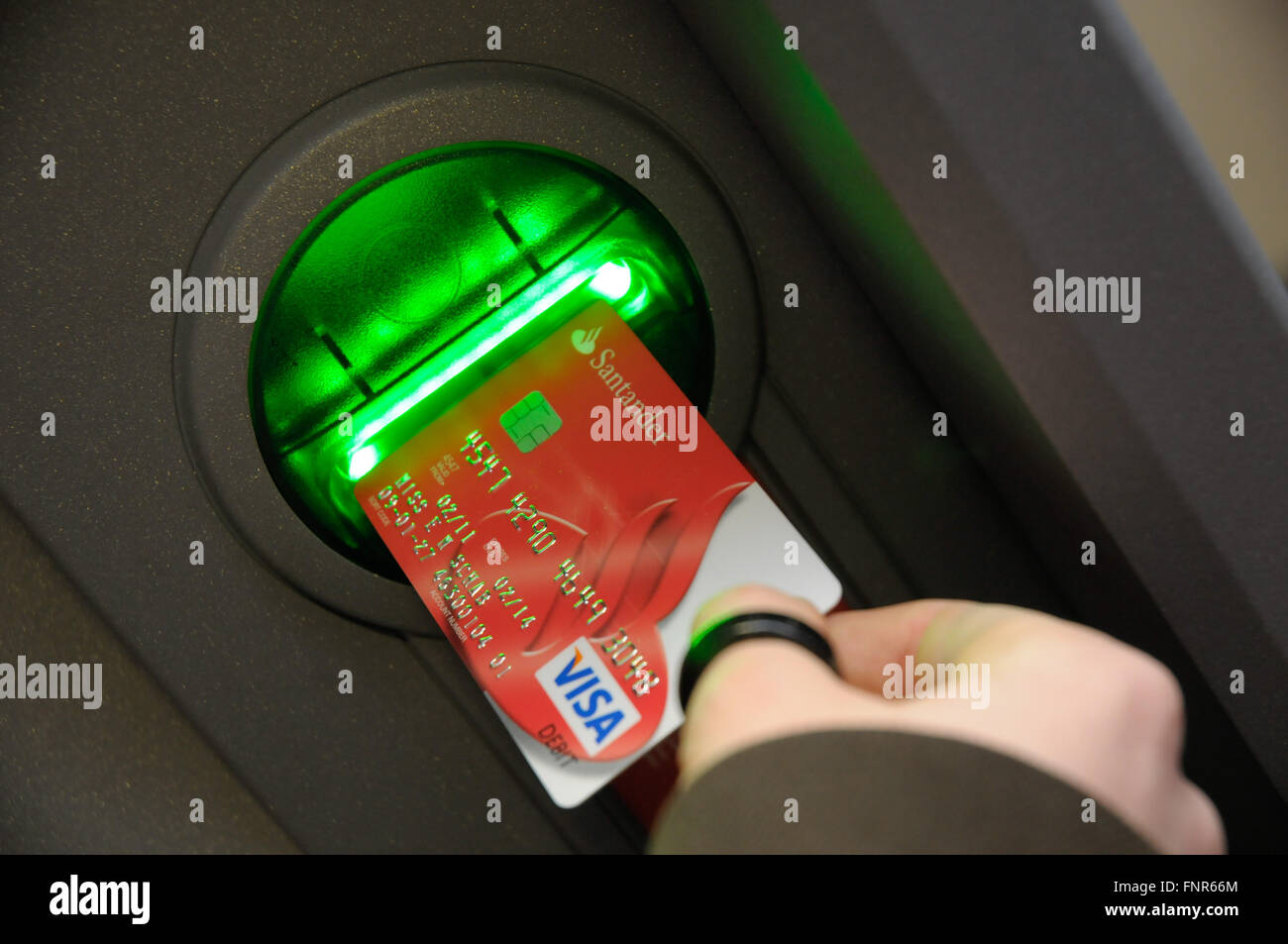 Santander bank card hi-res stock photography and images - Alamy
