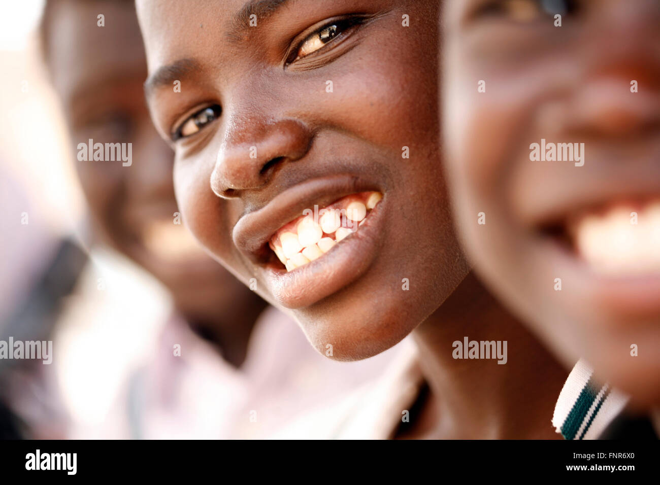 Smiling children africa hi-res stock photography and images - Alamy
