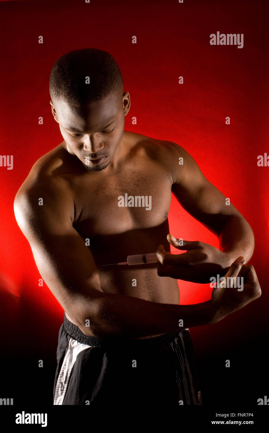 Toned muscles hi-res stock photography and images - Alamy