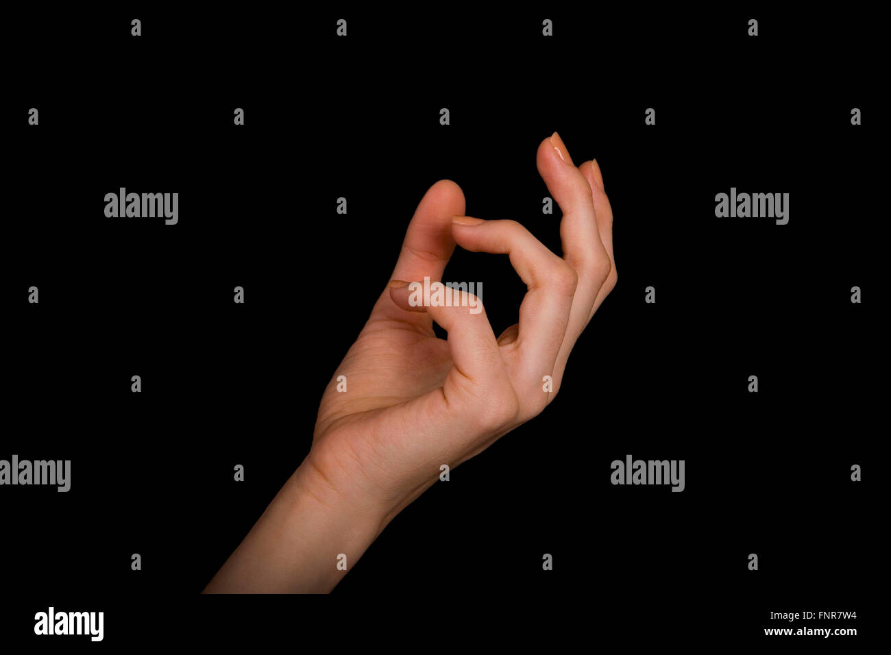 Out stretched hand Stock Photo - Alamy